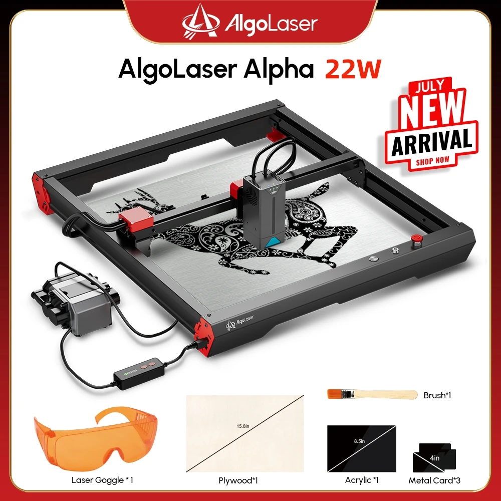 Algolaser-Laser-Master-22W-Desktop-Laser-Engraver-and-Cutter-Laser ...