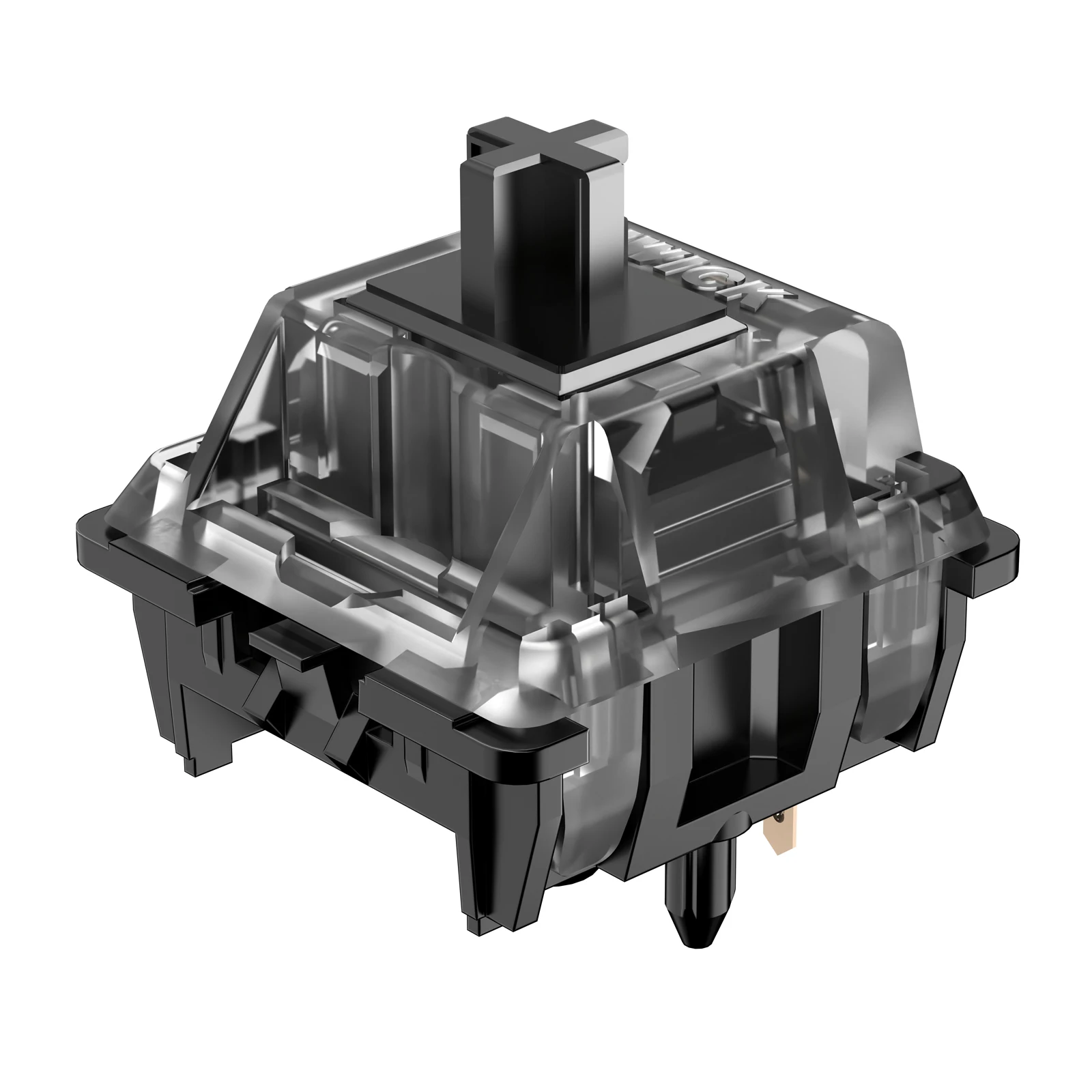 JWK Ultimate Black Switch V2 58.5g 63.5g Linear Keyswitch 5 pin RGB ...