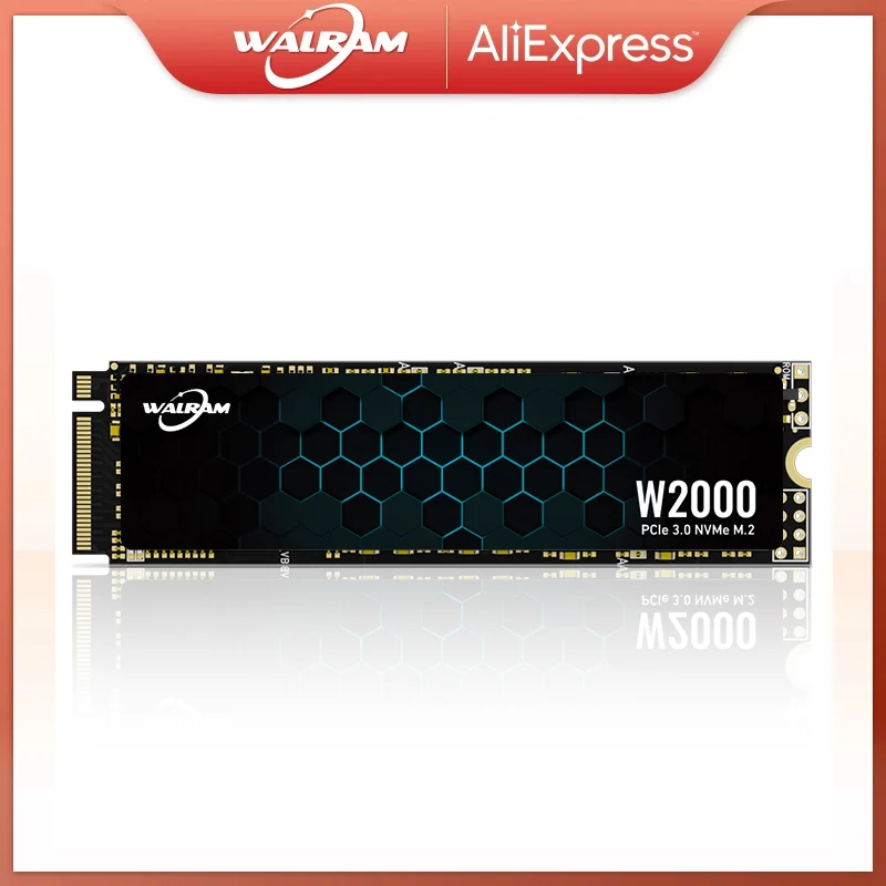 WALRAM M2 SSD NVMe 256GB 128GB 512GB 1T Solid State Disk M.2 2280 PCIe ...