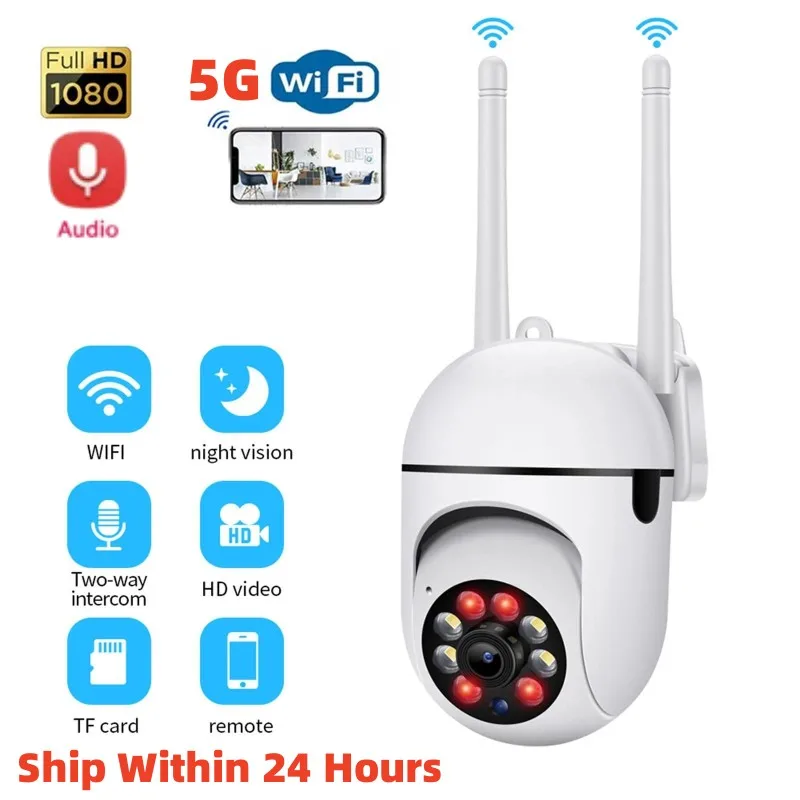 5g Wifi Ip Camera Audio Cctv Surveillance Camera Outdoor 4x Digital ...