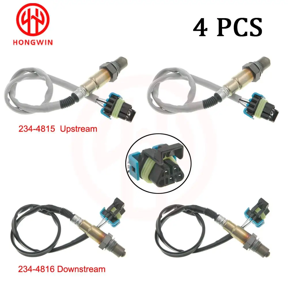 4PCS-Oxygen-O2-Sensor-For-2009-2011-Buick-Enclave-GMC-Acadia-Chevry ...