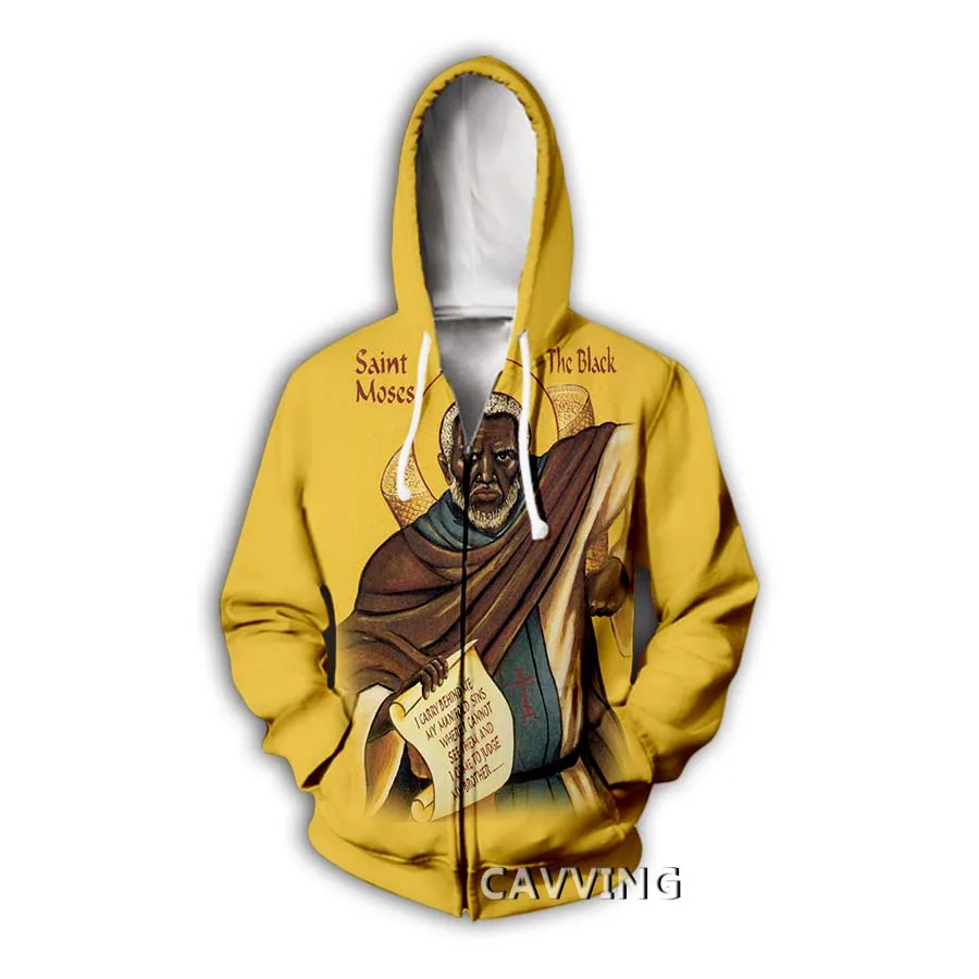 New-Fashion-3D-Print-Prophet-Moses-Zipper-Hoodies-Zip-Up-Hooded ...