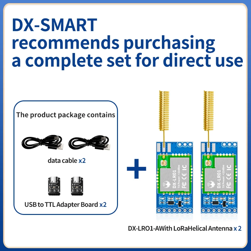 DX-SMART-LoRaWAN-SoC-ASR6601-433-475MHz-LoRa-Module-LR01-22dBm-Wireless ...