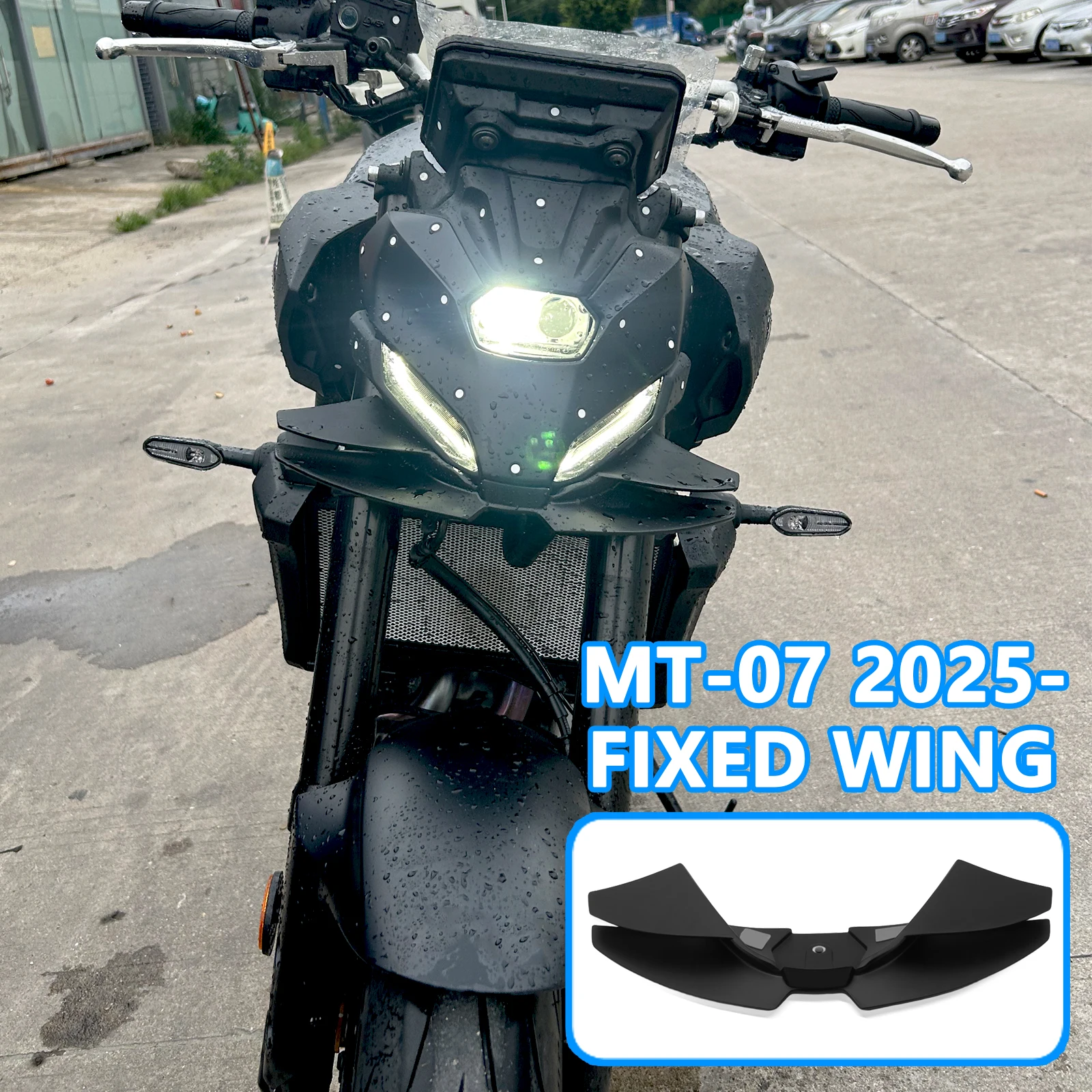 For MT07 MT 07 2024 2025 new accessories motorcycle front spoiler ...