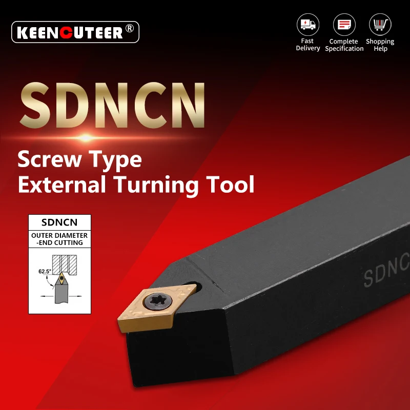 SDNCN1212 SDNCN1616 SDNCN2020 SDNCN2525 SDNCN3232 External Turning Tool ...