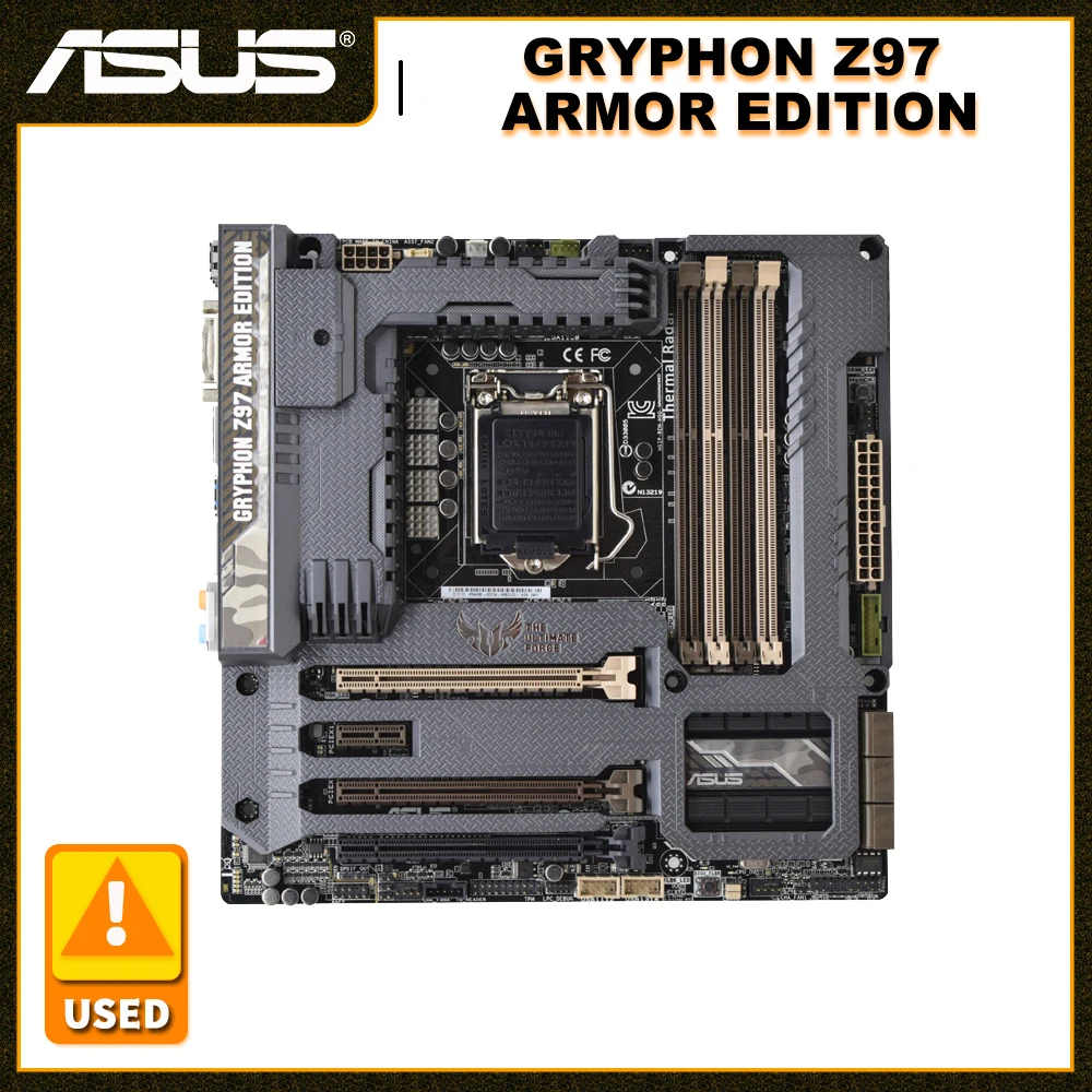 ASUS-placa-base-GRYPHON-Z97-ARMOR-EDITION-1150-DDR3-Intel-Z97-USB3-0 ...