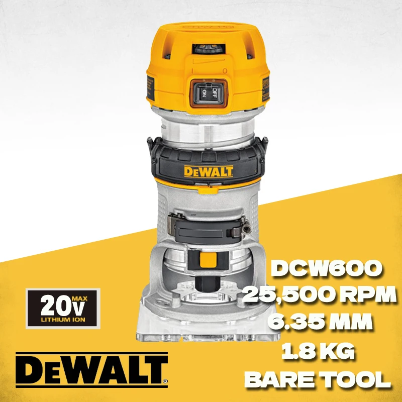 DEWALT-20V-Cordless-Electric-Trimmer-DCW600-Wood-Hand-Trimming ...