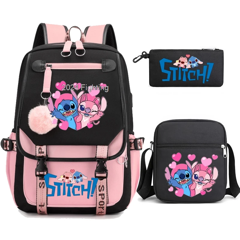 3pcs-Lilo-And-Stitch-Backpacks-Capacity-School-Students-Schoolbag ...