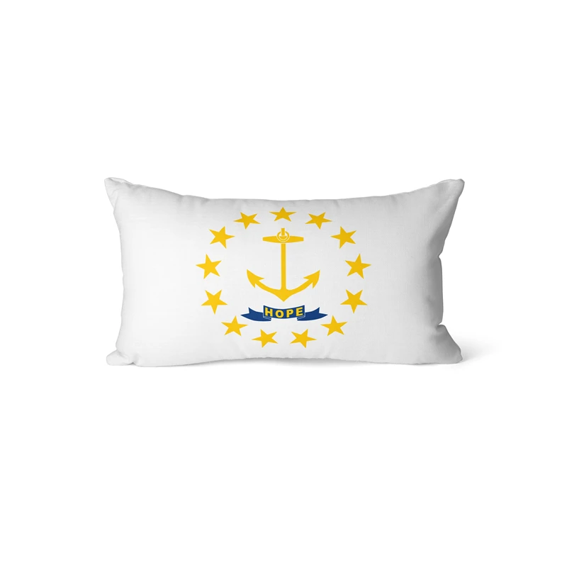 Gaslight Gatekeep Girlboss Rhode Island Rectangular Throw Pillow Covers ...