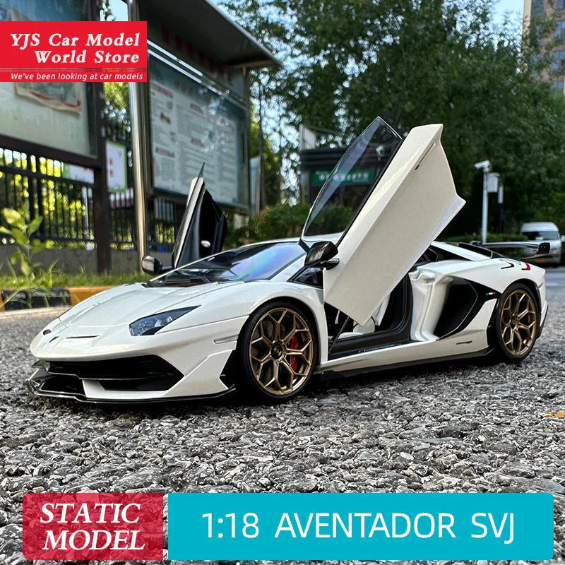 Autoart-1-18-Lamborghini-AVENTADOR-SVJ-Car-model-Car-Model-Sports-Car ...