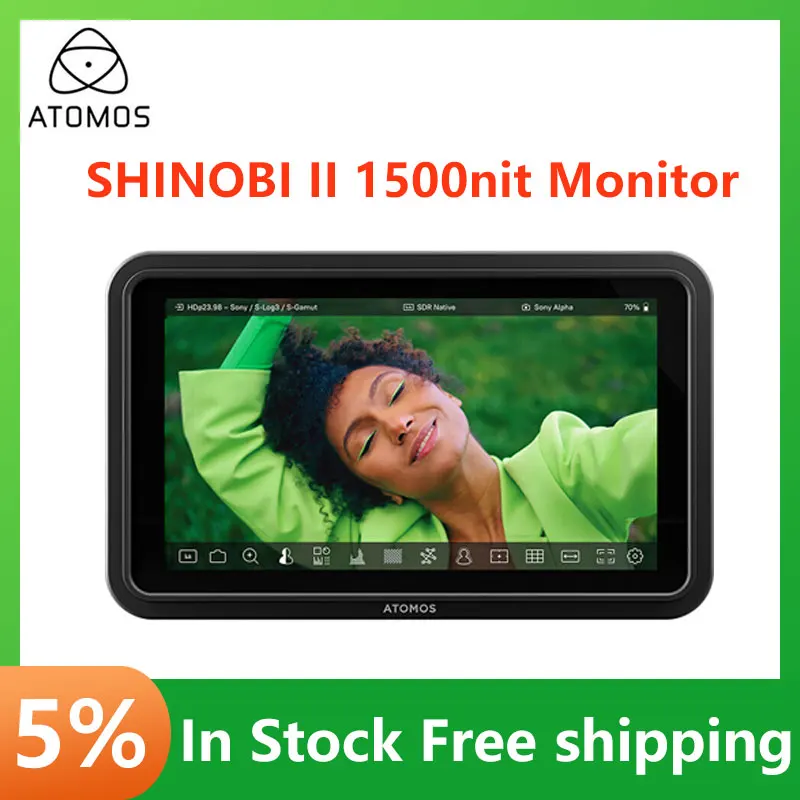 Monitor-Atomos-SHINOBI-II-Cabo-HDMI-Compat-vel-Entrada-de-V-deo-HD-Atom ...