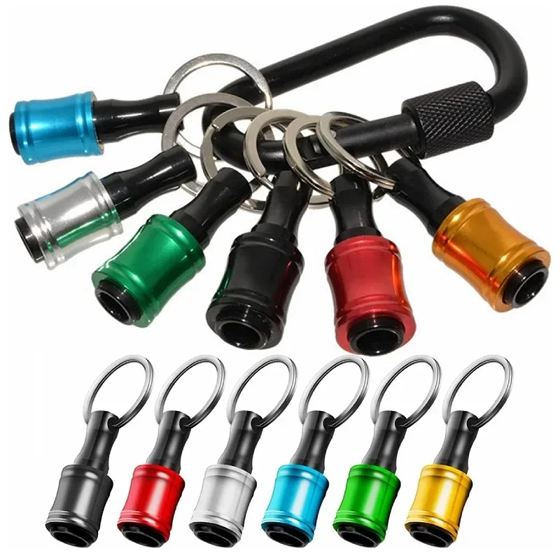 1-4-Inch-Hex-Shank-Screwdriver-Bits-Holder-Keychain-Extension-Bar ...