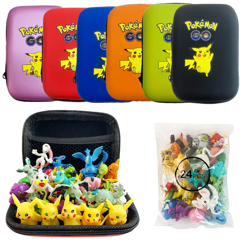 24pcs-Mini-Pokemon-Figures-Box-Toy-Pikachu-Squirtle-Charmander-Anime ...