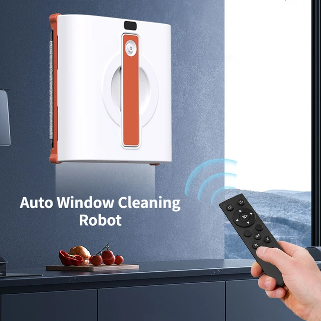 Remote Control Automatic Window Cleaning Robot Anti-fall Home Electric ...