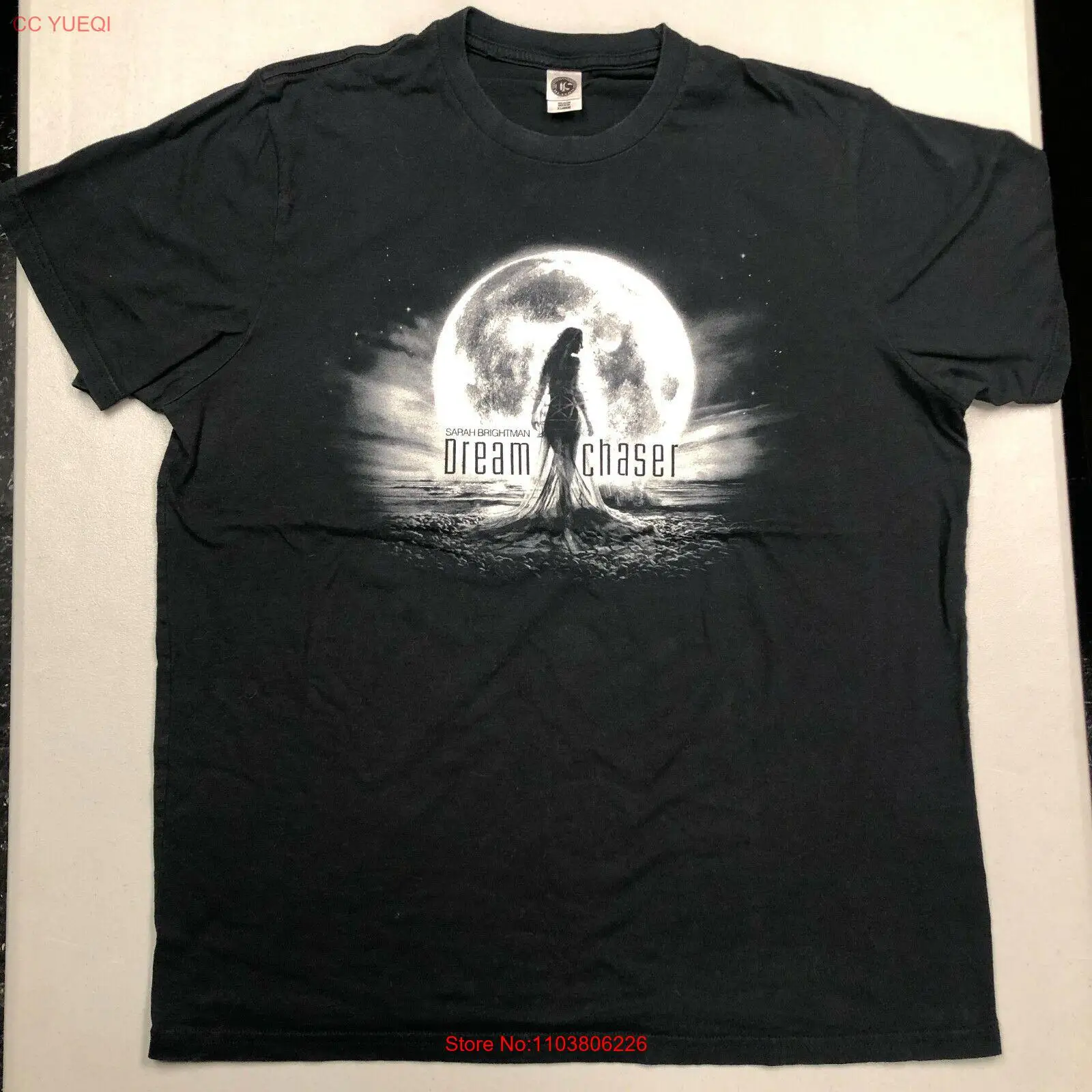 Sarah-Brightman-Dreamchaser-2013-Tour-size-XL-Black-T-Shirt-Concert ...