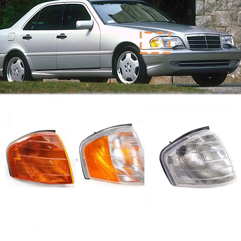 Front Turn Signal Corner Light Lamp for Mercedes-Benz C Class W202 C200 C220 C230 C240 C280 1993 ...