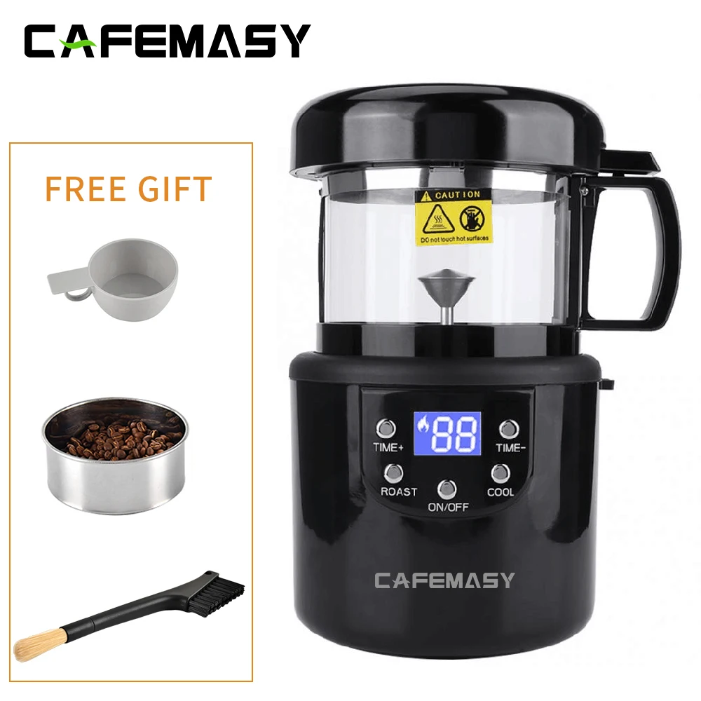 CAFEMASY-Electric-Mini-Household-Air-Coffee-Roaster-Cover-Temperature ...