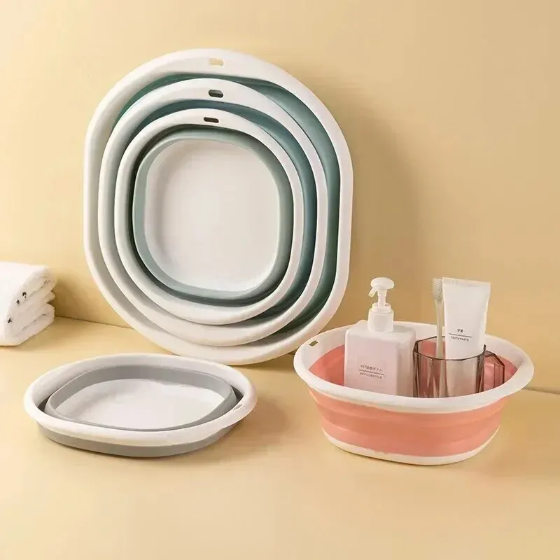Portable-Foldable-Size-Baby-Basin-Travel-Compression-Home-Use-Student ...