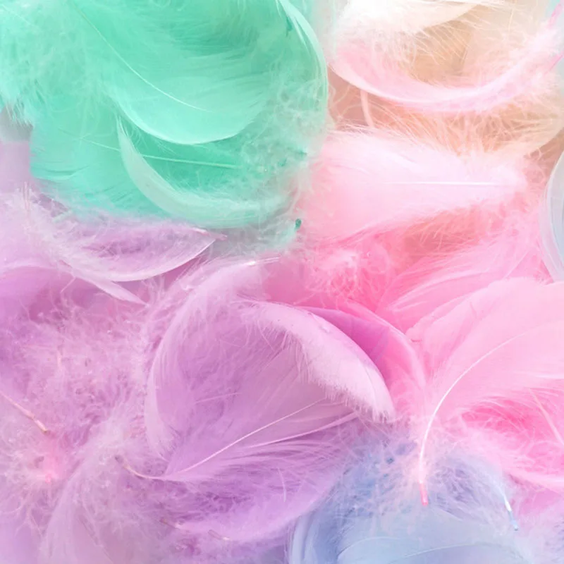 100-500PCS-Natural-Goose-Feathers-5-8cm7-12cm-Large-Goose-Feathers ...