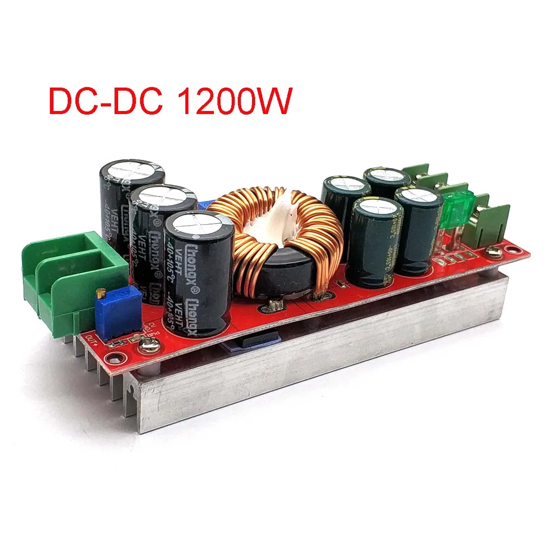 1200W 20A DC-DC Boost Converter Step Up Power Supply Module DC10-60V To ...