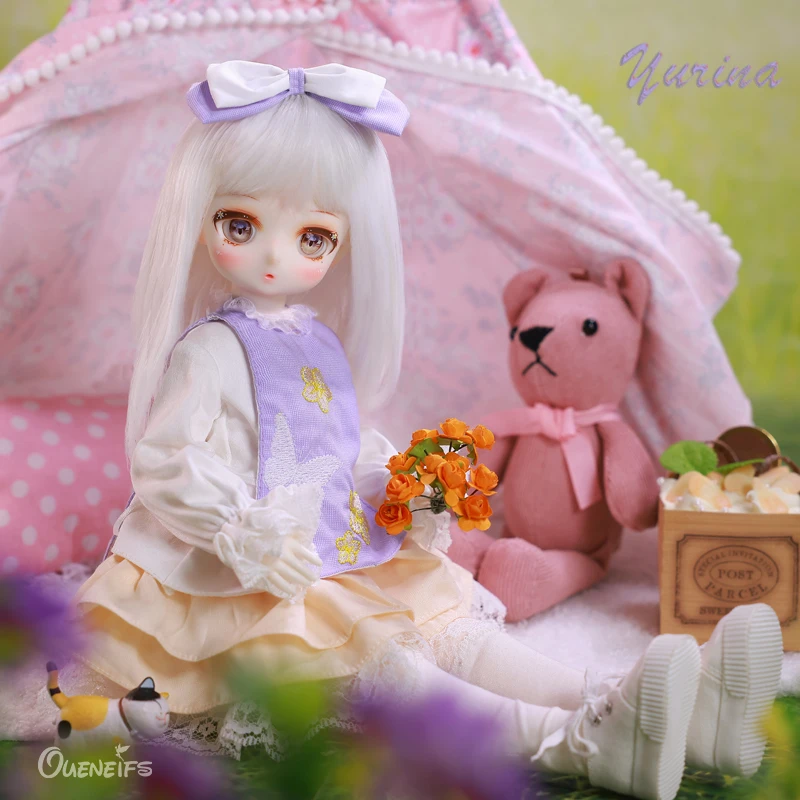 Yurina BJD Anime Doll 1/4 Resin Art Toys Taro Puree Girl Cute Magic ...