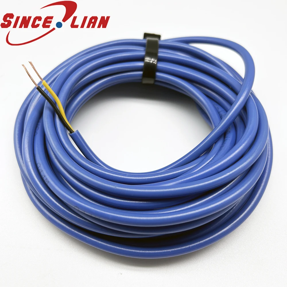 Double Core Standard Copper Cable 15 awg 17awg 18 awg Tinned Copper 2 ...