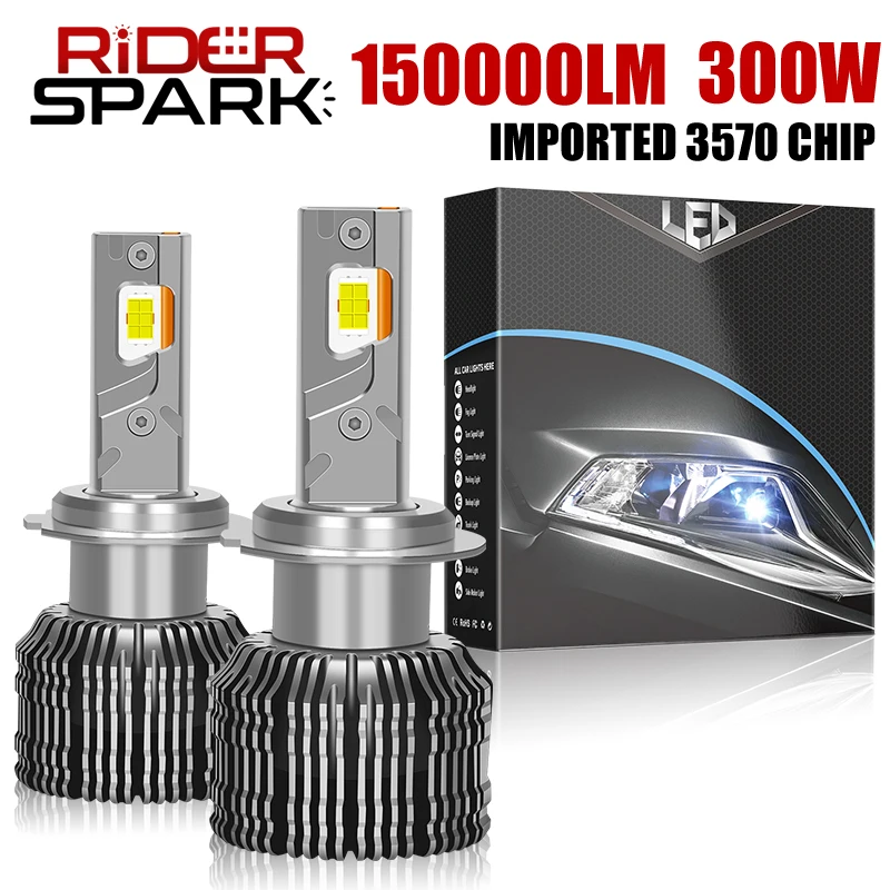 300W-H7-H11-LED-Canbus-Car-Headlights-Bulbs-150000LM-H4-H1-HB3-9005-HB4 ...