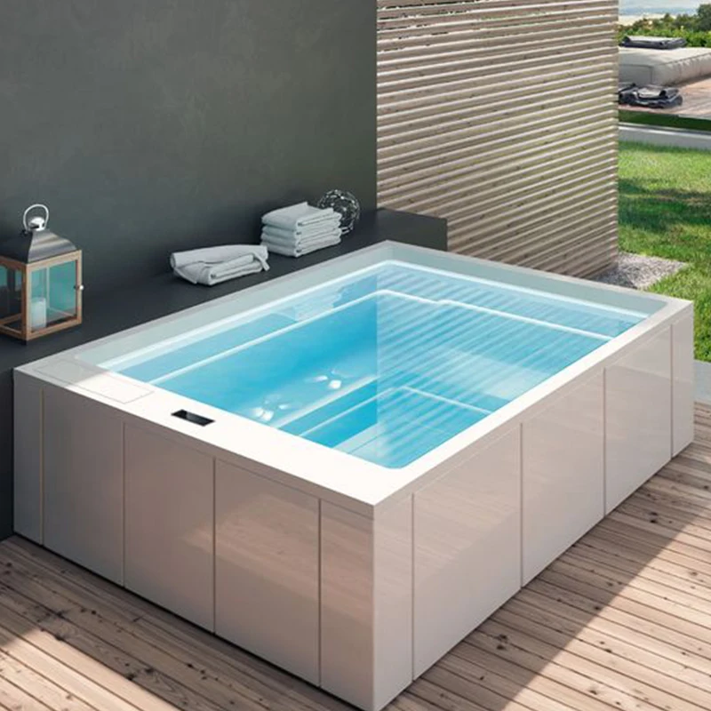 cheap-custom-rectangular-small-mini-fiberglass-spa-plunge-pool-outdoor ...