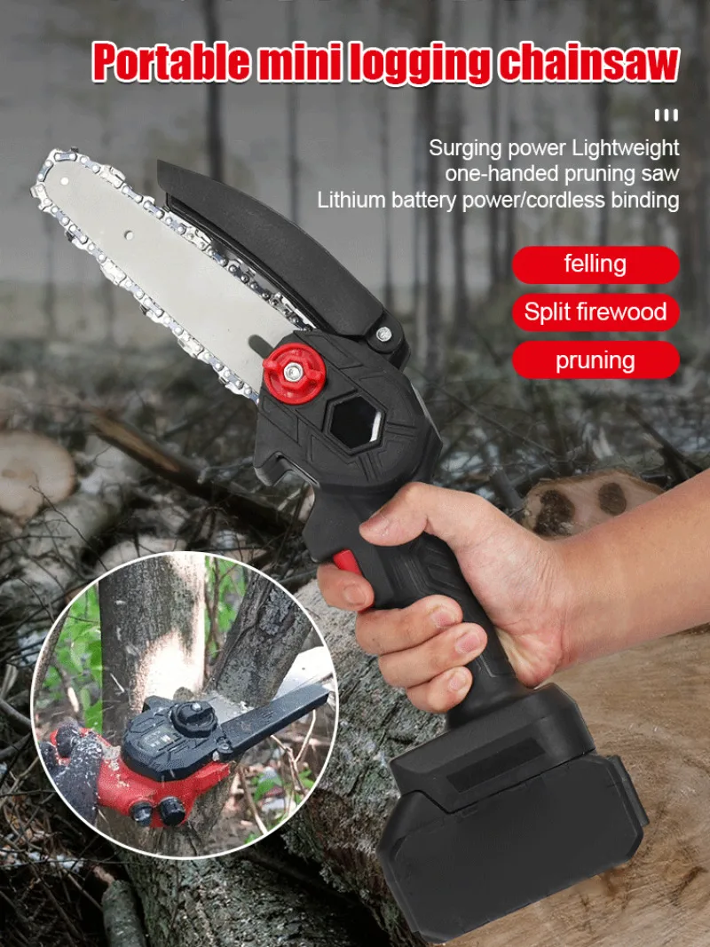 Portable-Outdoor-Single-Hand-Saw-Cordless-Lithium-Ion-Saw-Tree-Cutting ...