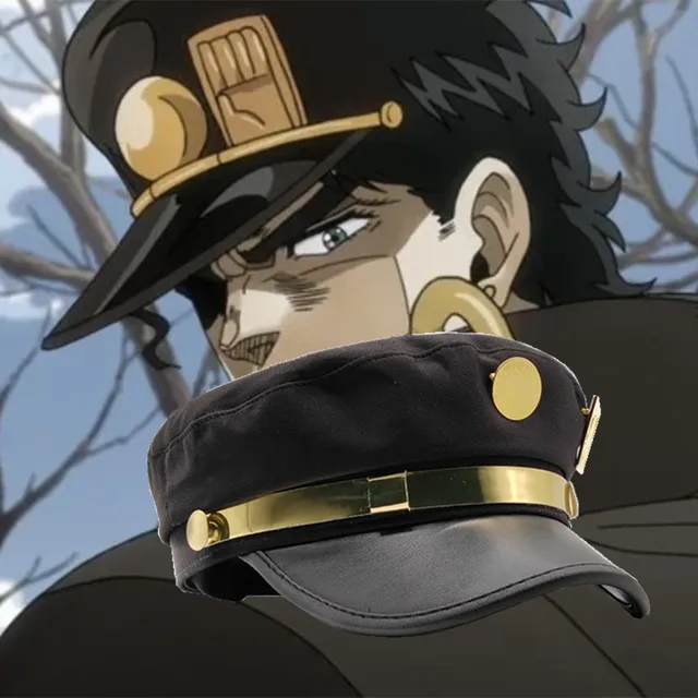 Jotaro Kujo Hat S Bizarre Adventure Hat Jotaro Kujo Cosplay Prop Metal