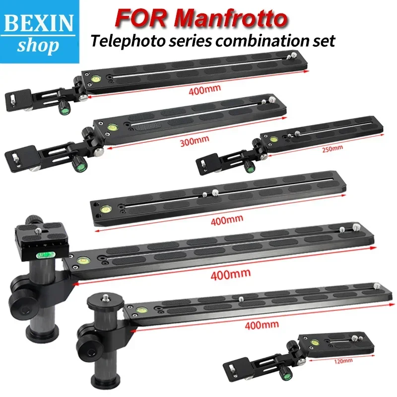 Manfrotto-New-Telephoto-Quick-Release-Sliding-Plate-Camera-Mount-Zoom ...