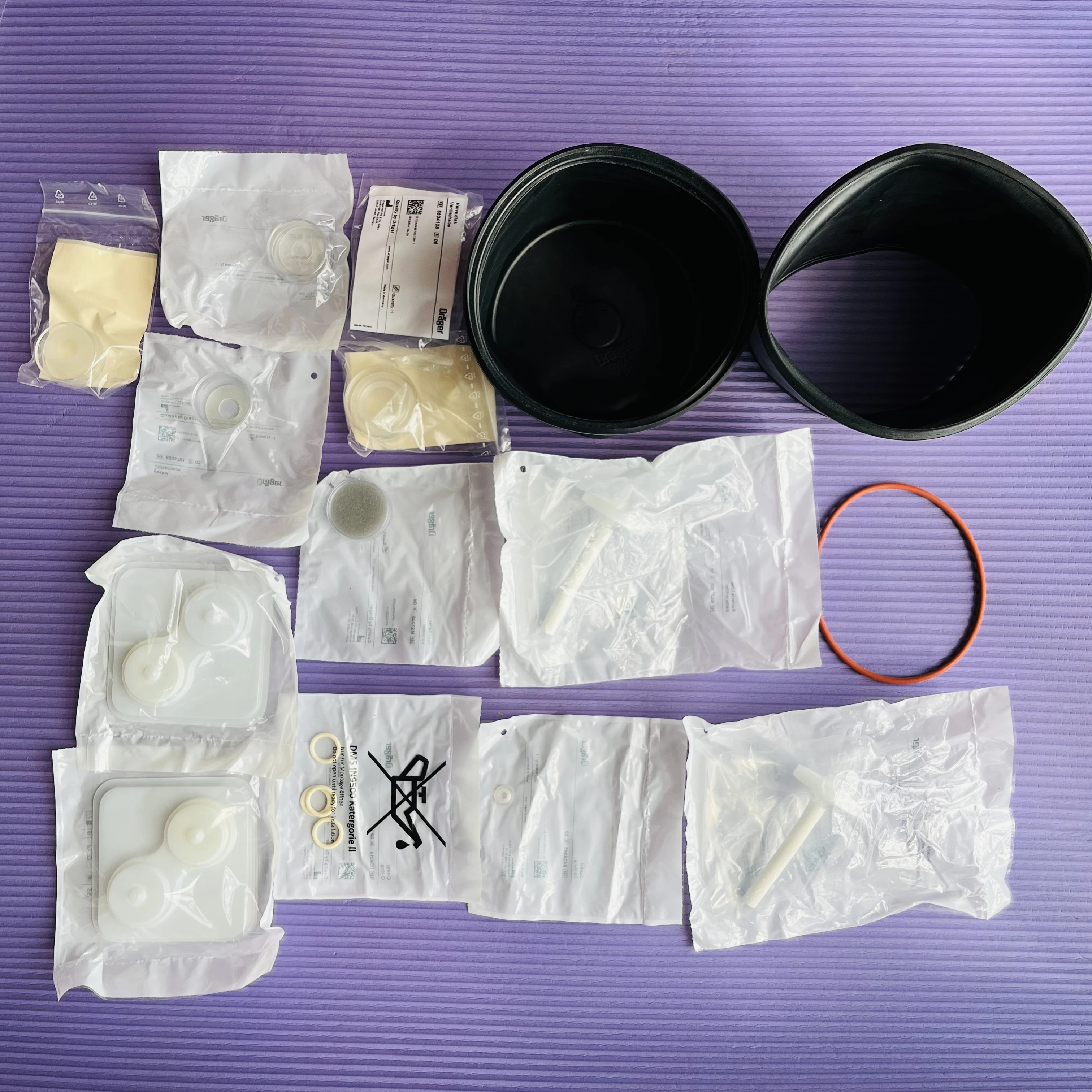 3 Years MX08153 Mx08152 MX08832 Service KIT For Drager GS Tiro Fabius ...