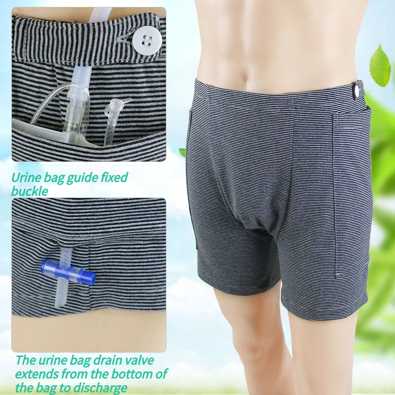 Portable-Wearable-Urine-Bag-Patient-s-Incontinence-Pants-Double-Pocket ...