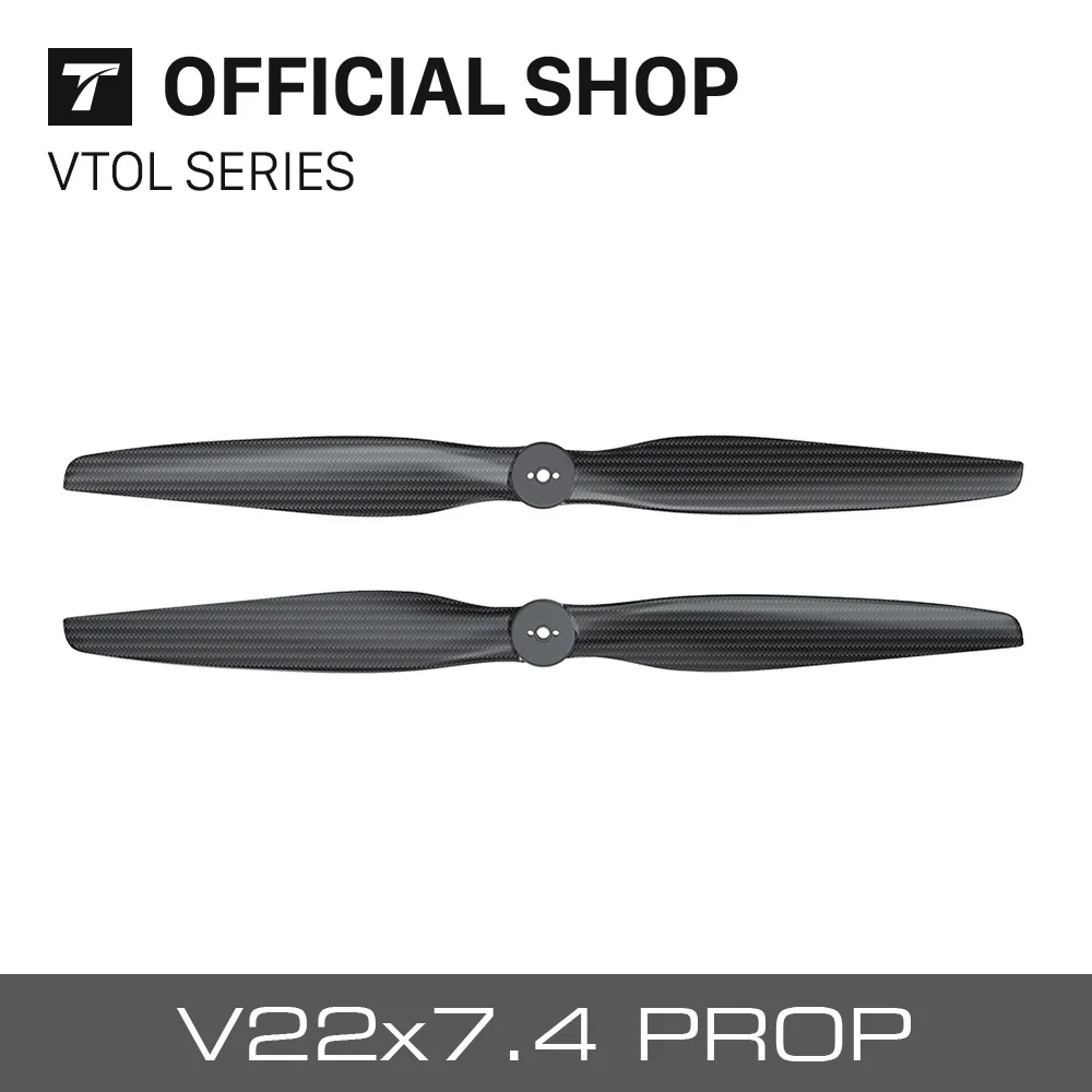 T-motor-V-Series-22-Inch-Prop-V22x7-4-Carbon-Fiber-Propellers-V22-7-4 ...