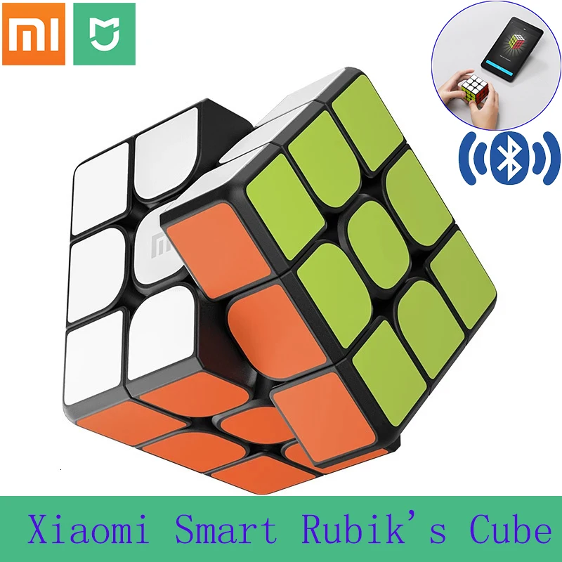 Xiaomi inteligente cubo mágico mi inteligente rubik trabalho cubo com ...