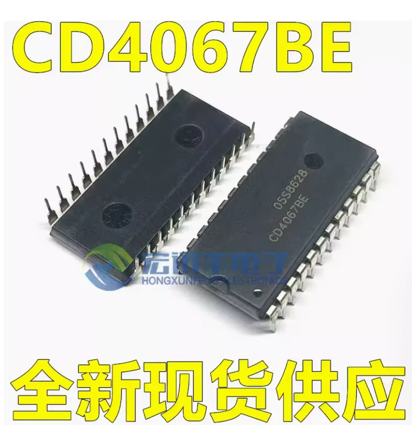 DIXSG 5pcs New CD4067BE DIP-24 Multiplexer Switch IC CD4067 4067 ...