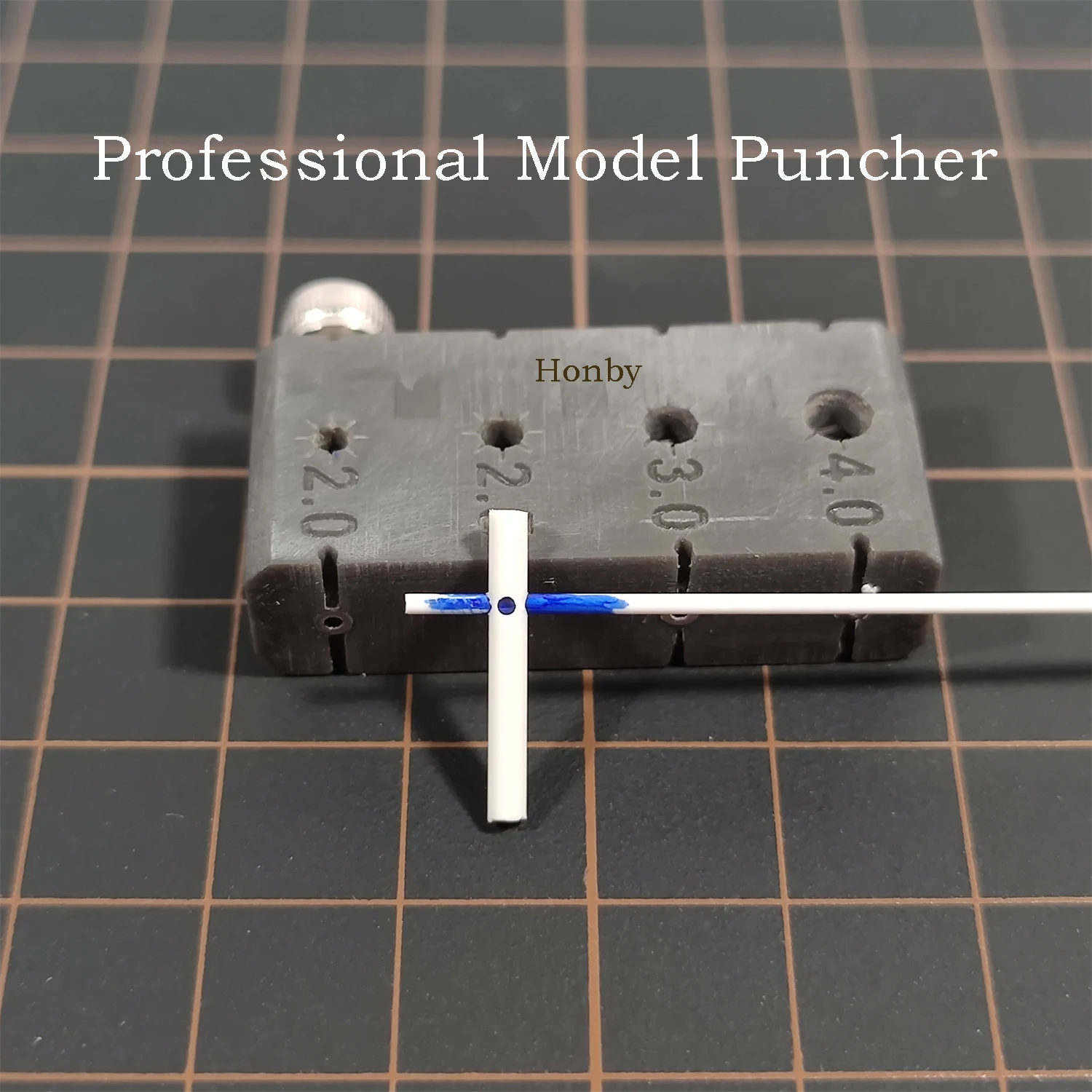 Model Making Tools Plastic Round Rod Side Center Hole Punch Accurate ...