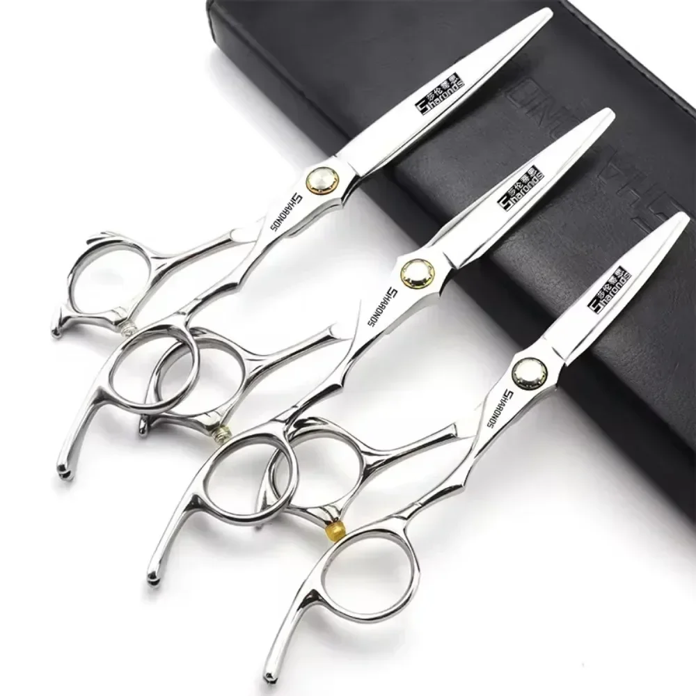 SHARONDS-Hairdressing-Professional-Scissors-5-5-6-6-5-7-8-Inch-Barber ...