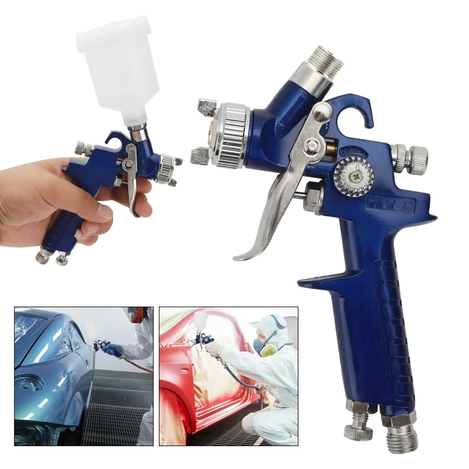 Spary-Gun-0-8Mm-1-0Mm-Mini-Hvlp-Spray-Gun-Paint-Airbrush-Gravity-Feed ...