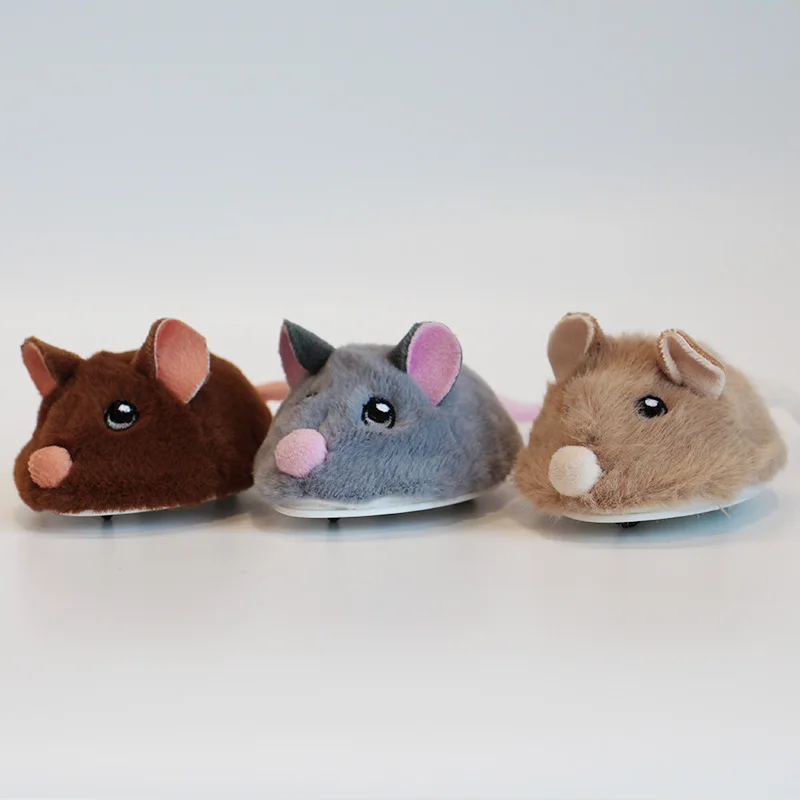 Electric-Interactive-Mouse-Cat-Toys-Funny-Plush-Toy-Smart-Pet ...