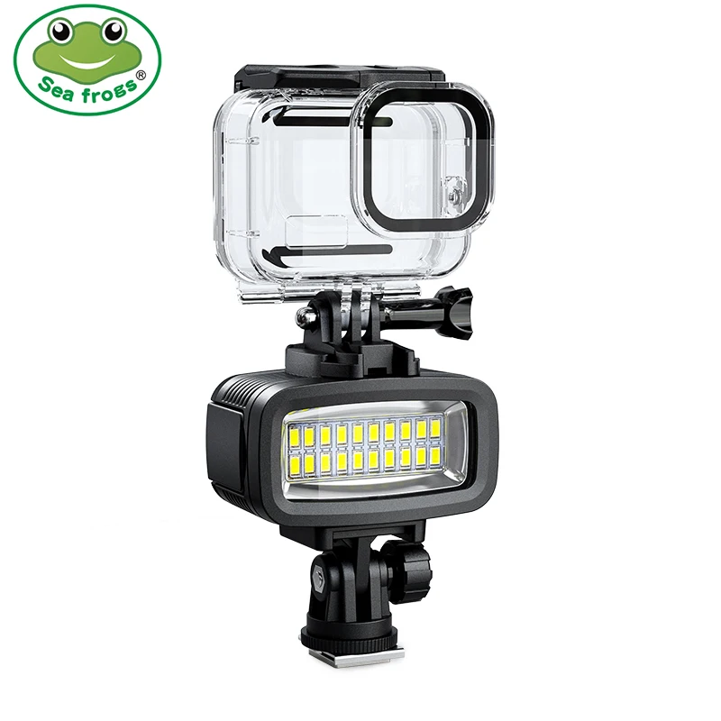 Seafrogs Underwater Diving Camera Light 700 Lm Lamp For Gopro Action ...