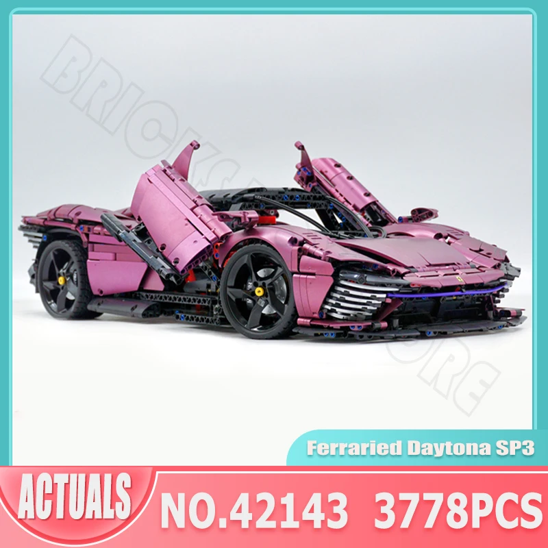 Electroplated Purple Ferraried Daytona SP3 Model Fit 42143 High Tech ...