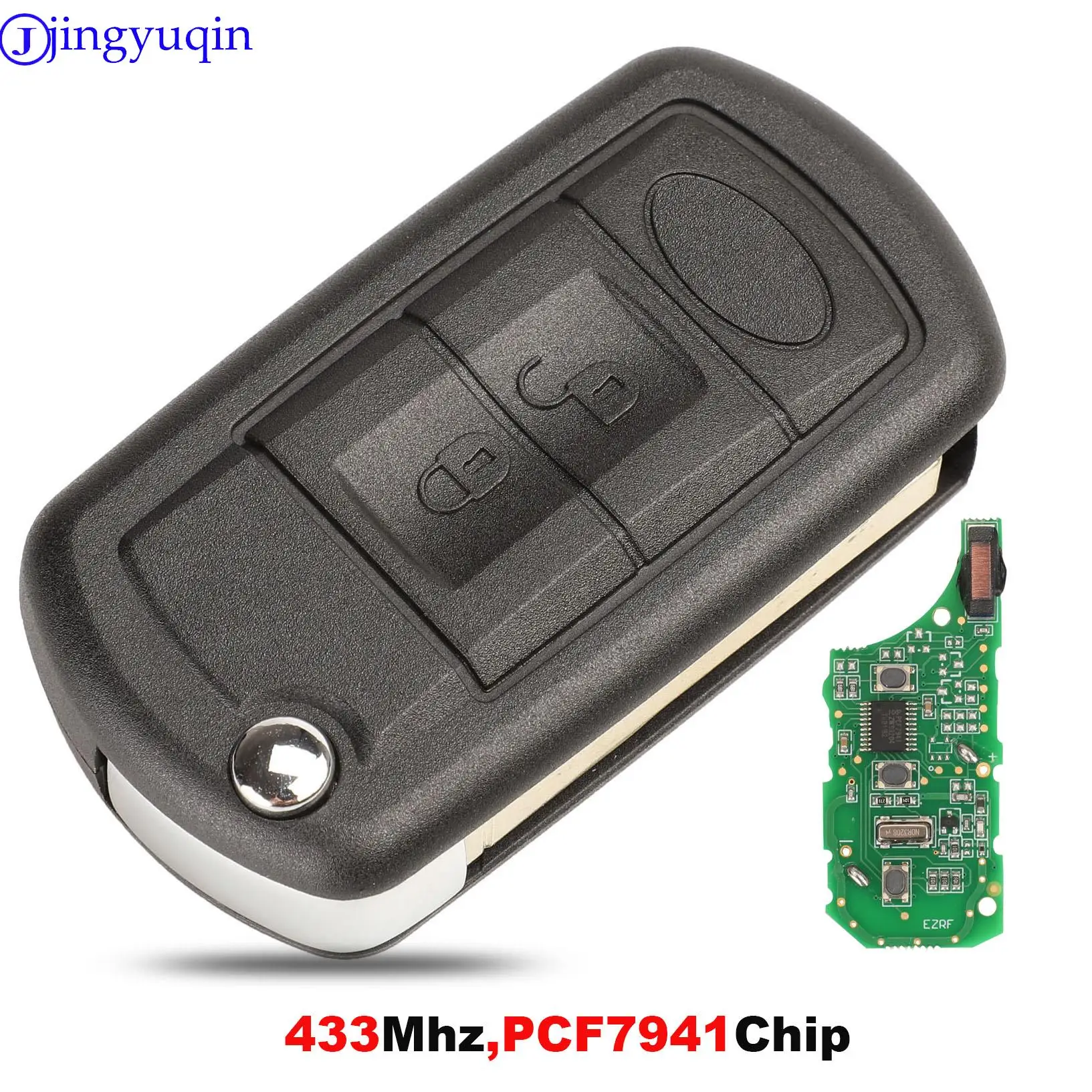 jingyuqin-Remote-Flip-Car-Key-ASK-315-433MHZ-pcf7941-ID46-Chip-For-LAND ...