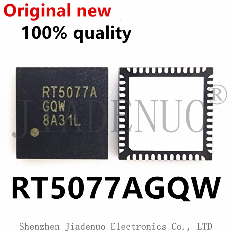 RT5077AGQW-RT5077A-RT5074AGQW-RT5074A-QFN52-chipset-100-original-novo ...