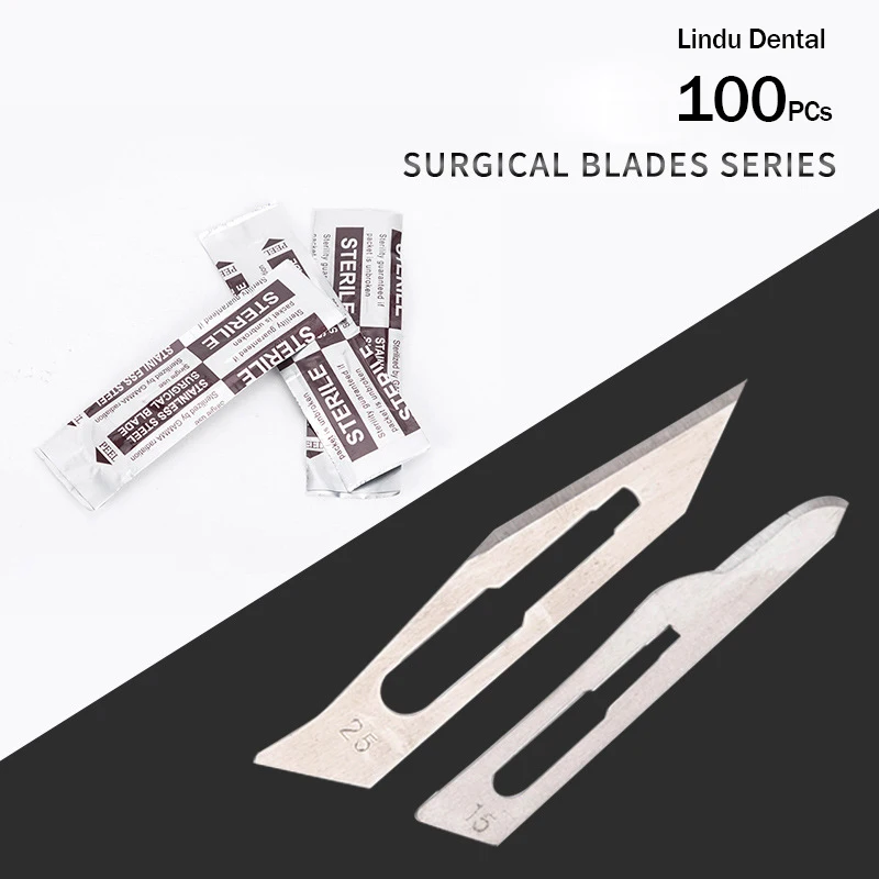 100PCs-Dental-Surgical-Blade-Complete-Model-Dentist-Blade-Dental-Knife ...