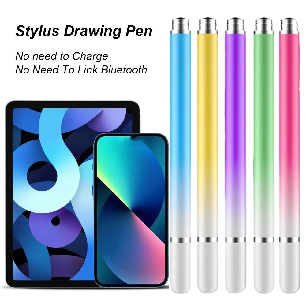 5PCS-For-Pad-Tablet-Phone-Macaron-Gradient-Color-Stylus-Drawing-Pen ...