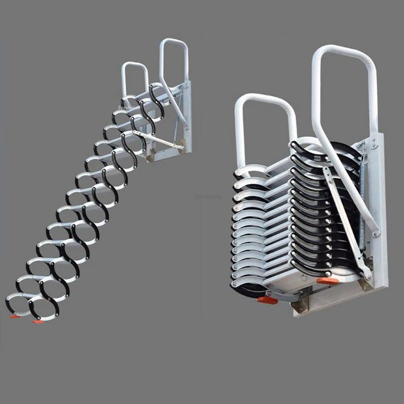 Wall Mounted Ladders 5-Step Aluminum Basement Window Well Egress Escape ...