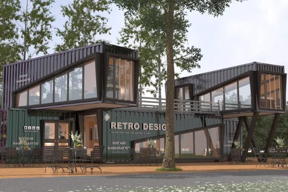 Modified-Restaurant-Coffee-Shop-Steel-Structure-Building-Bar ...