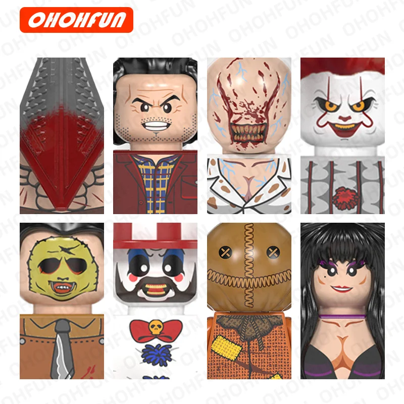 Building Blocks Toys | Chucky Brick Figure | Brick Horror Figure ...