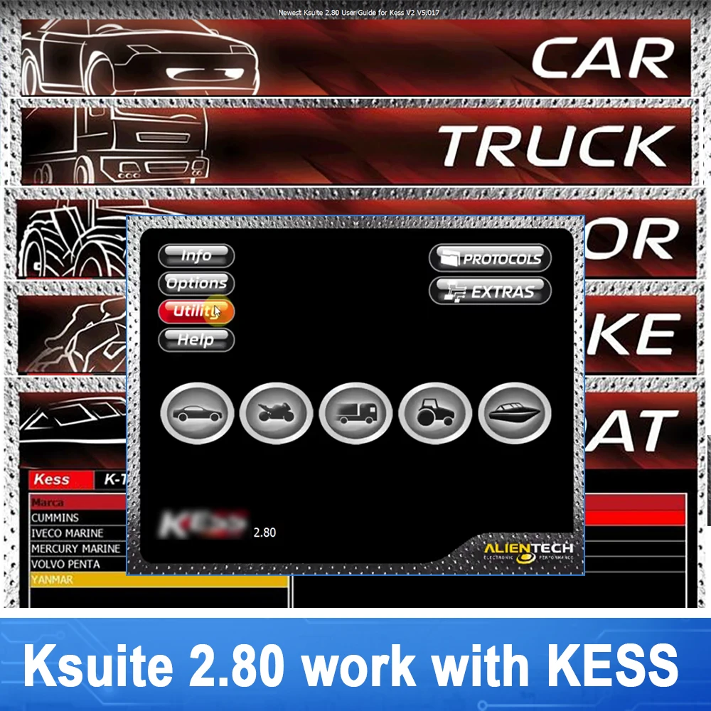 Newest KSuite V2.80 Software Link For Kess 5.017 Ksuite Online Version ...